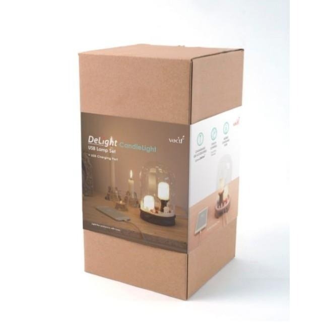 Vacii DeLight CandleLight 燭光晚餐 情境燈組 夜燈 桌燈 (內建 USB 電源 輸出) - 妳啊你好 - iOPEN ...