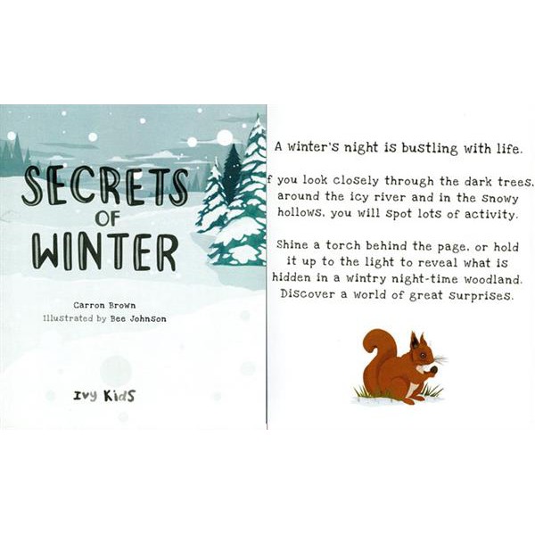Secrets of Winter (透光書)(精裝本) 原文書 - 可喜購物 - iOPEN Mall