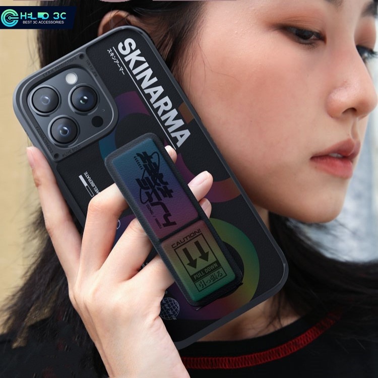 Skinarma 赛博炫彩 支架手機殼 兼容 iphone 14 手機殼 iPhone 13 手機殼 防摔手機殼 - INCOMPARABLE ...