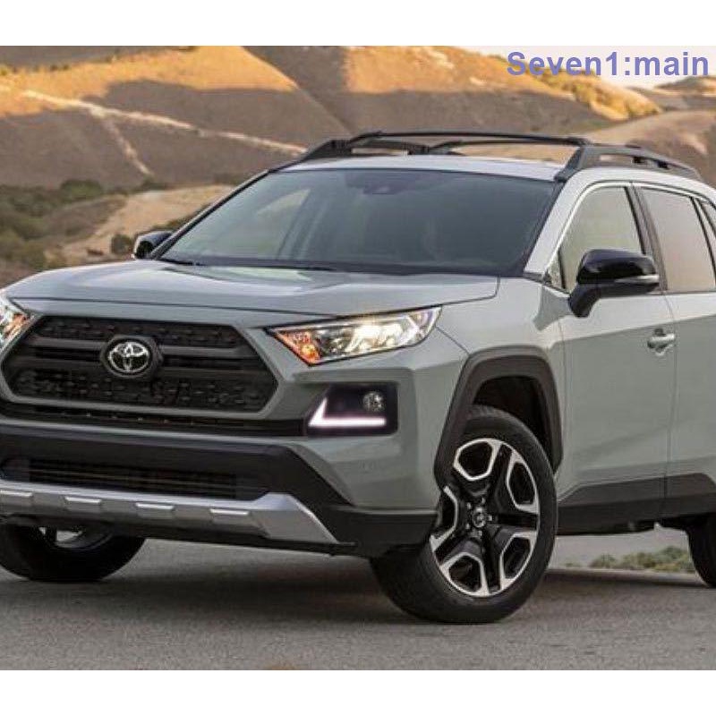 【PW車品】適用於20款豐田RAV4 探險版雙色流光日行燈日間行車前霧燈改裝 - INCOMPARABLE - iOPEN Mall