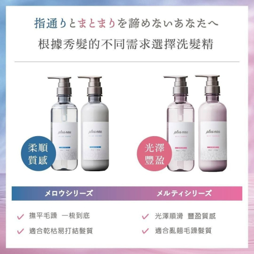 日本製 plus eau 水解蠶絲洗髮精450ml - 魯魯百貨 - iOPEN Mall