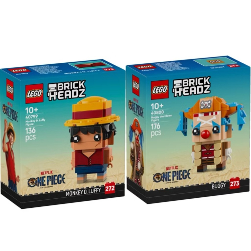 預購8月‼️【高雄∣阿育小舖】LEGO 40799 蒙其．D．魯夫玩偶 40800 小丑巴其玩偶 航海王 大頭 - 【高雄｜阿育小舖·樂高積木 ...