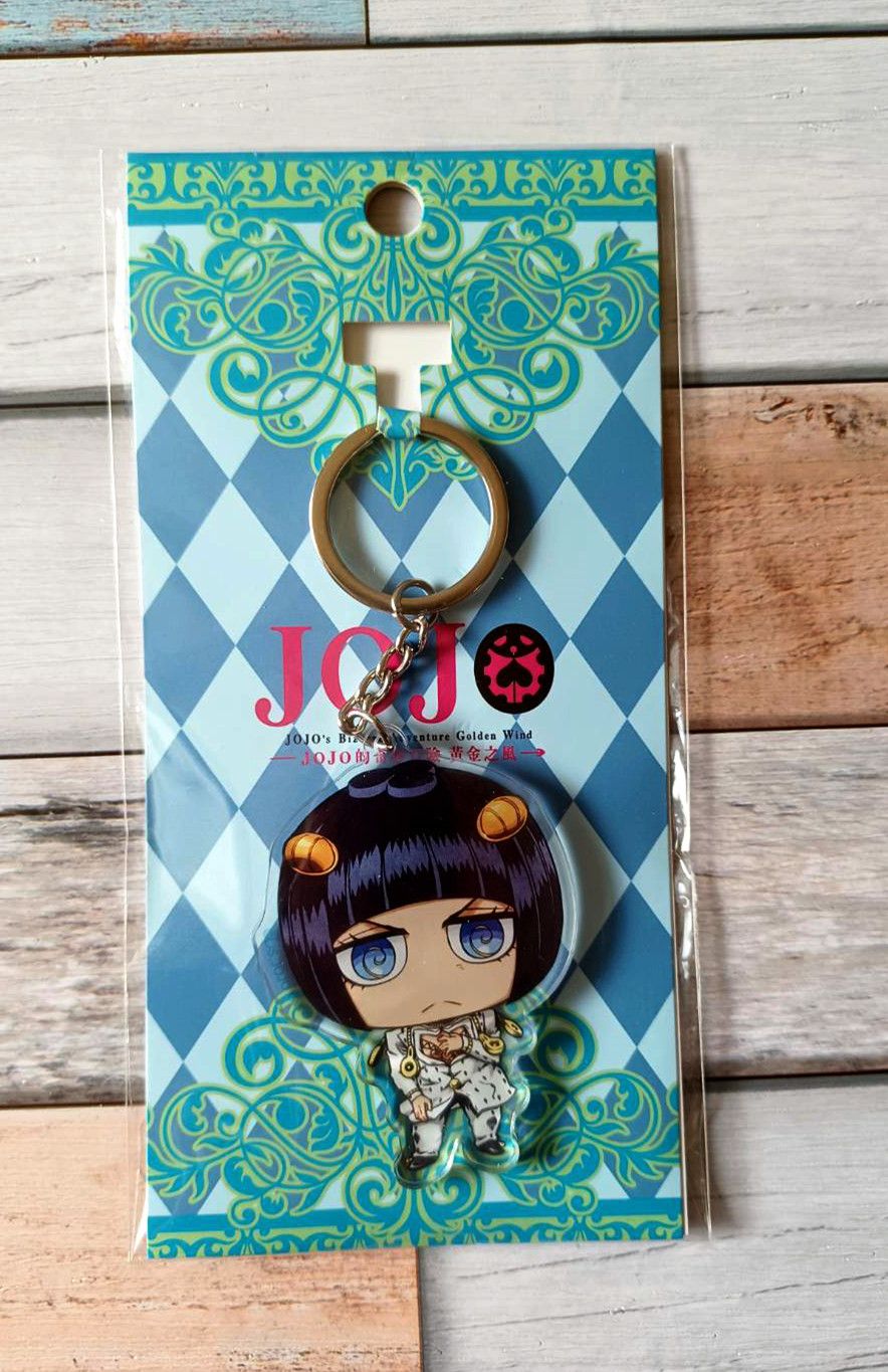 白阿尼 JOJO 布加拉迪 布姐 壓克力鑰匙圈 - 花娘 - iOPEN Mall