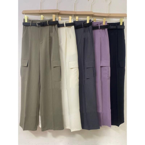 •Hello Studio•落地工裝褲 - Hello.Studio - iOPEN Mall