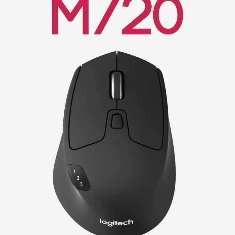 Logitech 羅技 M720 Triathlon 無線滑鼠 - 歡迎回家晃晃~ - iOPEN Mall