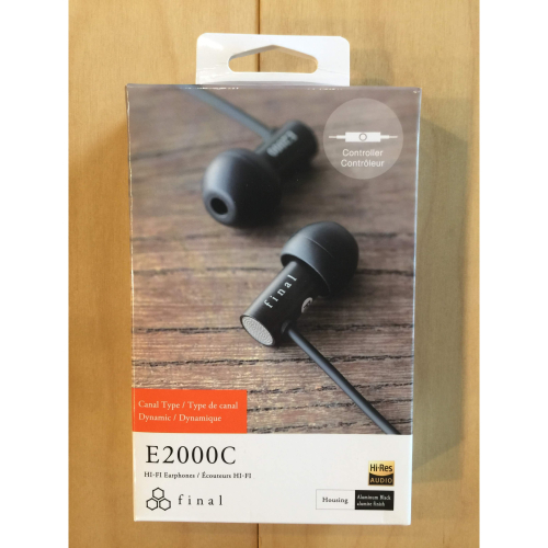 Final E2000 耳道式耳機 E2000C 入耳式耳機 線控麥克風 台灣公司貨 兩年保固｜劈飛好物 - Pifferia Goods 劈飛好物 - iOPEN Mall