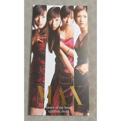 MAX - Grace of my heart／GETTING OVER 日版 二手單曲 CD - 童青之CD賣場 - iOPEN Mall