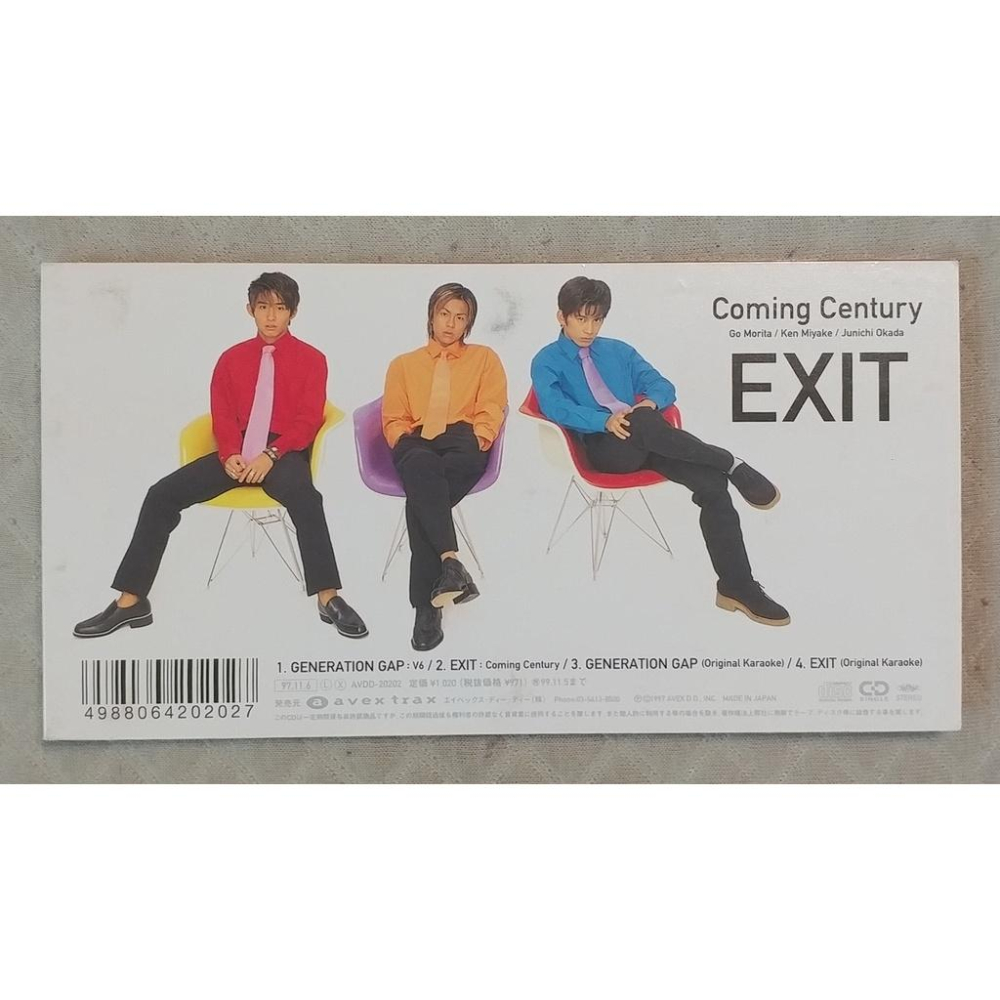 V6 - GENERATION GAP 日版 二手單曲 CD - 童青之CD賣場 - iOPEN Mall