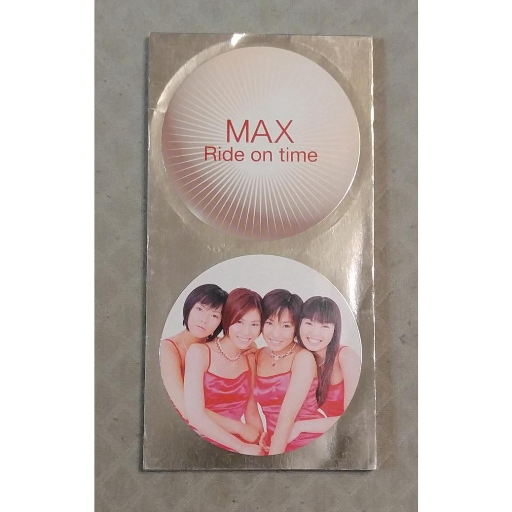 MAX - Ride on time 日版 二手單曲 CD - 童青之CD賣場