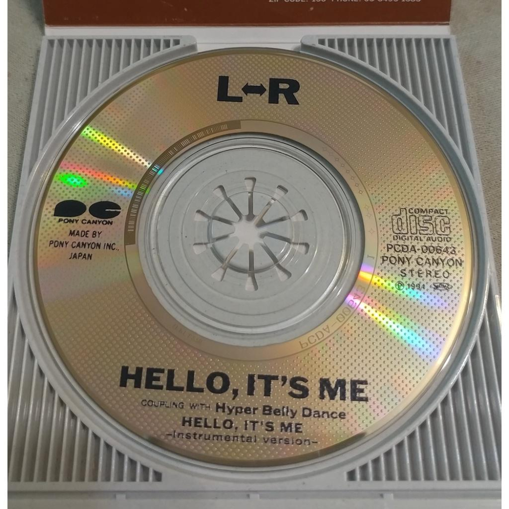 L⇔R - HELLO, IT＇S ME 日版 二手單曲 CD - 童青之CD賣場 - iOPEN Mall