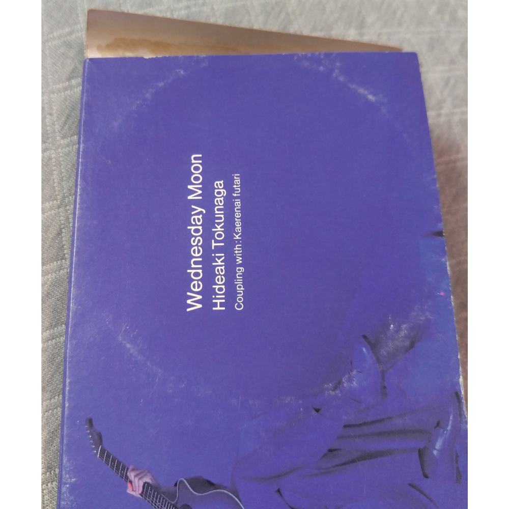 德永英明 - ウェンズデイ・ムーン (Wednesday Moon) 日版 二手單曲 CD - 童青之CD賣場