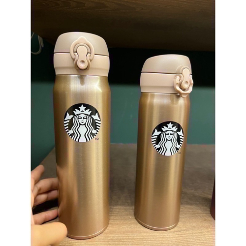 星巴克 600ml光澤金隨身瓶 - 賓雪號 - iOPEN Mall