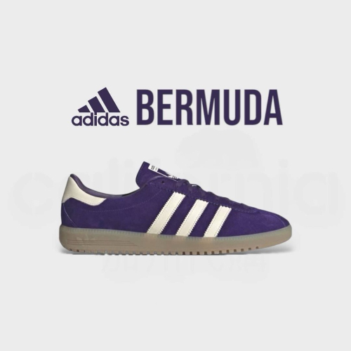👟adidas Originals Bermuda “Purple/Cream White/Dark Purple” - MACYS 美國西岸 ...