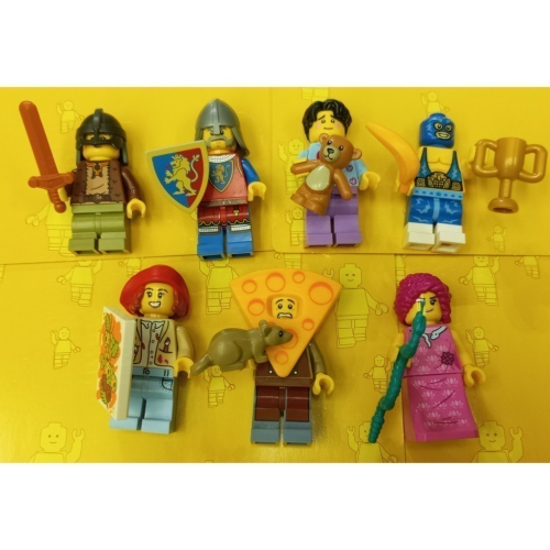 [Brickhouse] LEGO 樂高 BAM 2025 Q1 一套7款 起士人 摔角 獅國士兵 女畫家 全新 - BrickHouse ...
