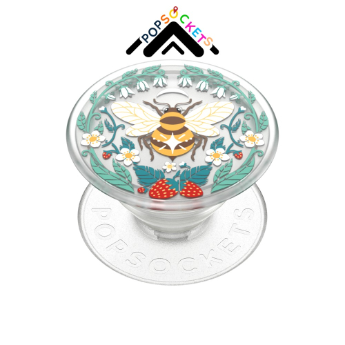 泡泡騷 手機支架 霧透系列 小蜜蜂 PopSockets 伸縮手機支架 - WOW 3C 雜貨 hoda 犀牛盾 惡魔 亞果 授權經銷店