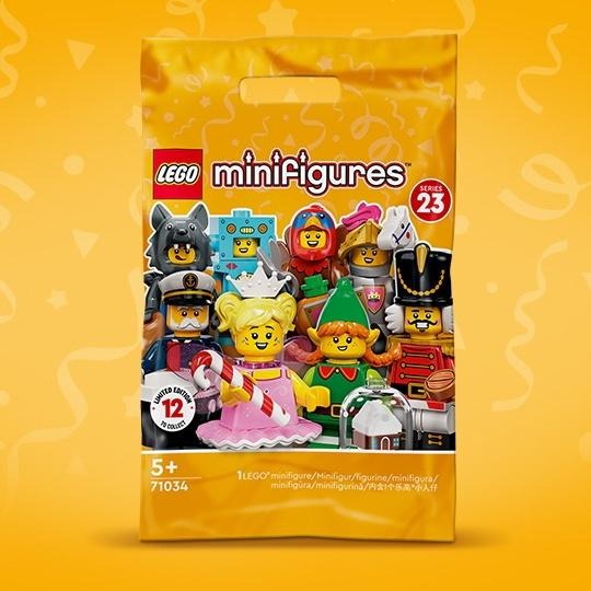 [想樂]全新 樂高 LEGO 71034 Minifigures - Series 23 (隨機一包) - 想樂 LEGO 樂高積木專賣店 - iOPEN Mall