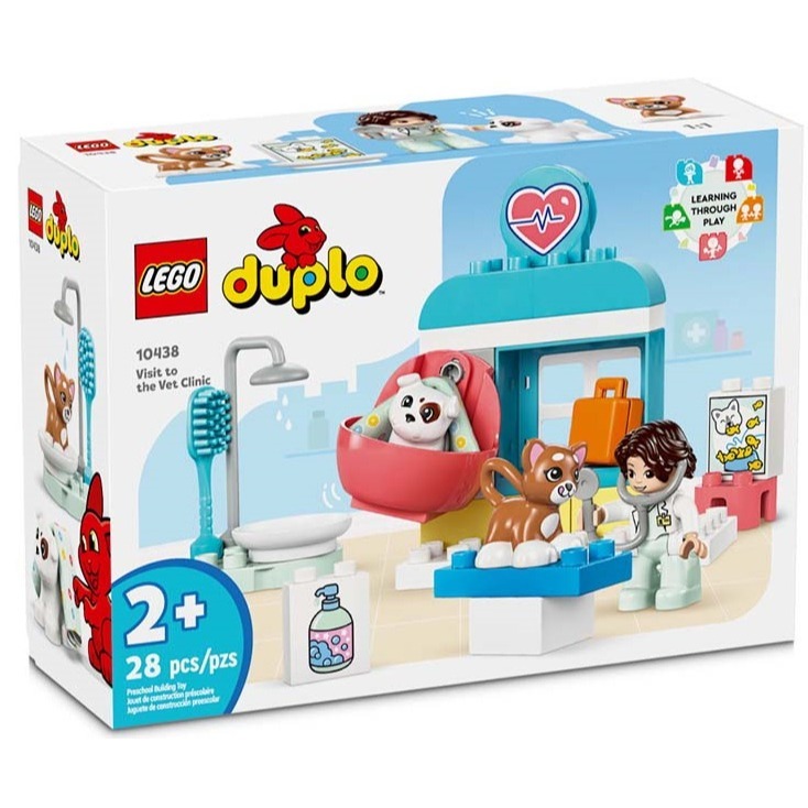[想樂]全新 樂高 LEGO 10438 DUPLO 得寶 拜訪獸醫診所 - 想樂 LEGO 樂高積木專賣店 - iOPEN Mall