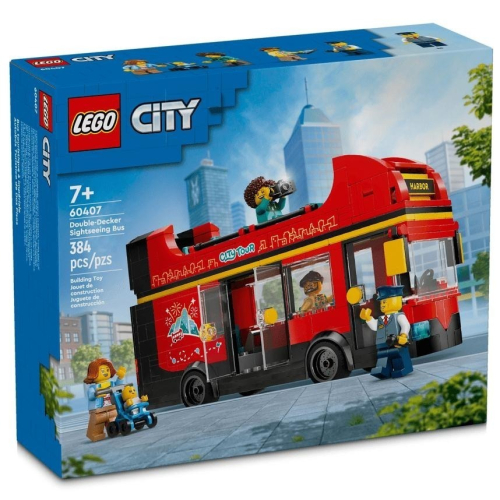 [想樂]全新 樂高 LEGO 60407 City 城市 紅色雙層觀光巴士 - 想樂 LEGO 樂高積木專賣店 - iOPEN Mall