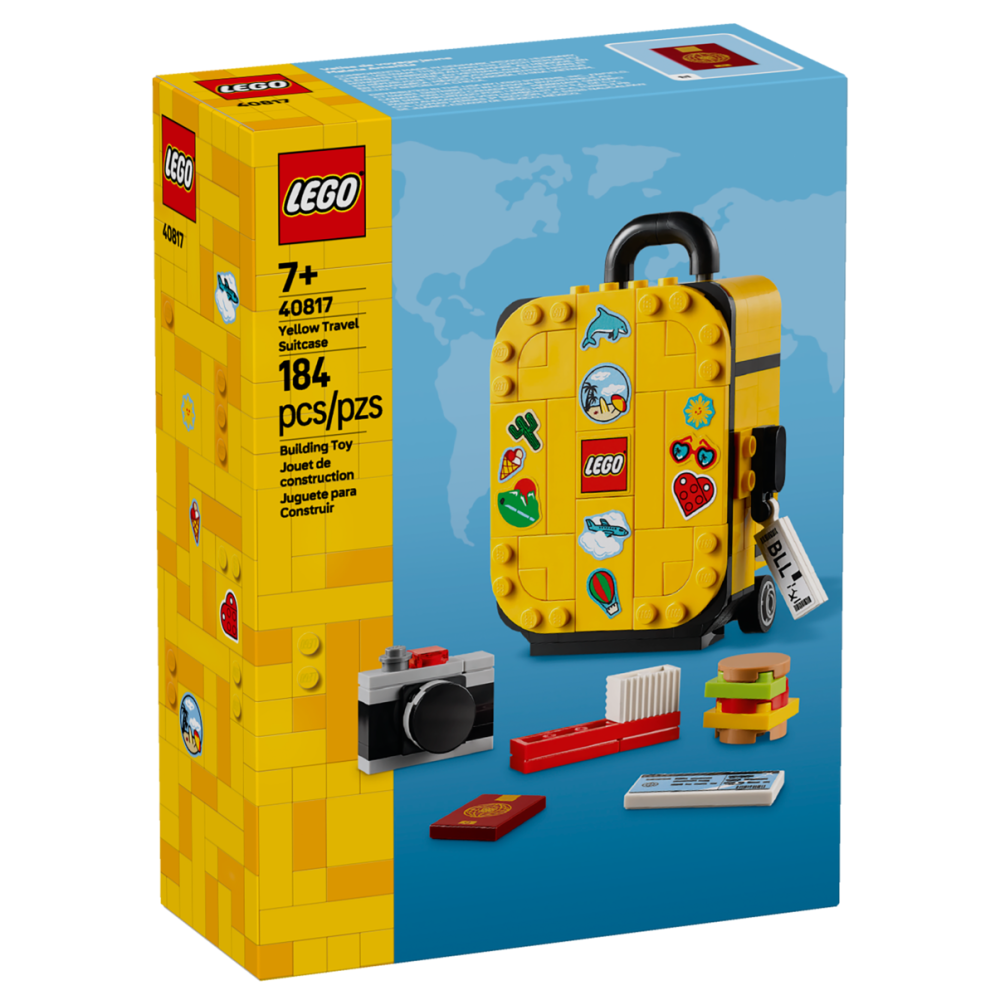 [想樂]全新 樂高 LEGO 40817 黃色旅行箱 Yellow Travel Suitcase - 想樂 LEGO 樂高積木專賣店 ...