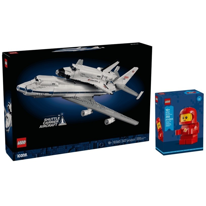 [想樂]全新 樂高 LEGO 10360 Icons太空梭運輸機 + LEGO 40767 放大版太空人寶寶 合購優惠組 - 想樂 LEGO ...