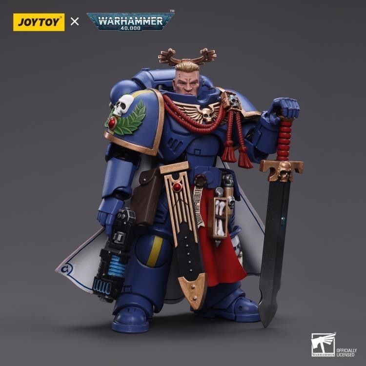 暗源Joy Toy 1/18 戰鎚40K 極限戰士 Primaris Captain 裝備能量劍和等離子槍 - Wanwangee玩玩具美系 ...