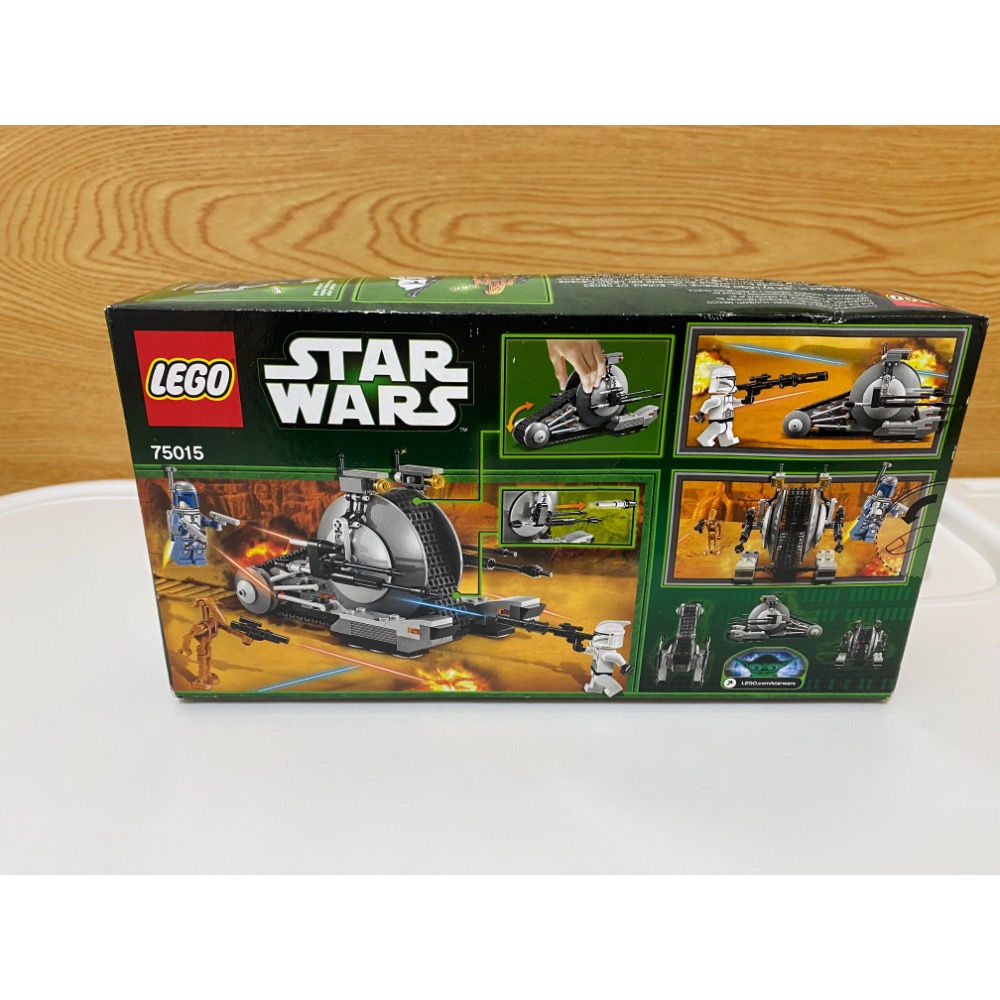 [步步高]全新稀有老物樂高lego 75015星際大戰（盒損壓痕盒，全新未拆，實物如圖） - [步步高]lego 樂高二手商品依現況售出，售出 ...