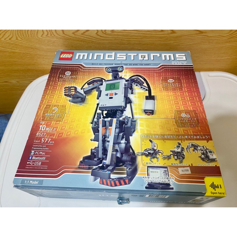 [步步高]拆檢全新 LEGO MINDSTORMS NXT 8527 （內容物全新） - [步步高]lego 樂高二手商品依現況售出，售出後 ...