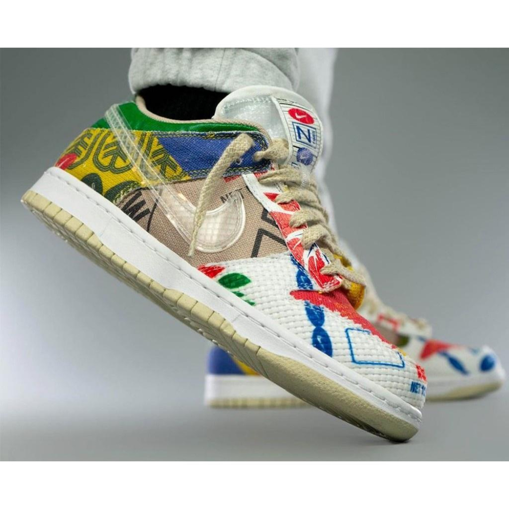 【一哥嚴選】Nike Dunk Low SP City Market 超級市場 購物袋 彩色 拼接 DA6125-900 - 【一哥嚴選】元祖 ...
