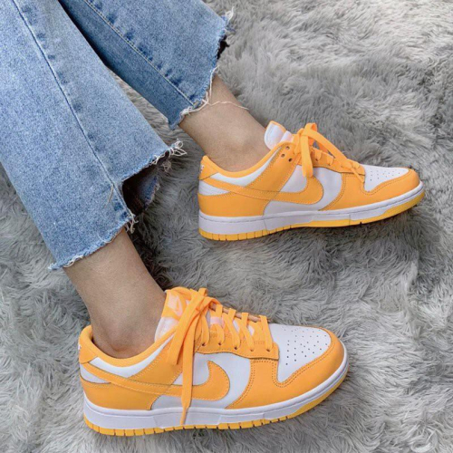【一哥嚴選】Nike Dunk Low Laser Orange 黃 白 白橘 激光橘 休閒 男女鞋DD1503-800 - 【一哥嚴選】元祖 ...
