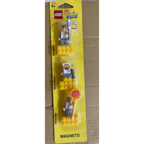 LEGO 852547 樂高 海綿寶寶太空裝磁鐵組 全新未拆封 - 閒閒組樂高