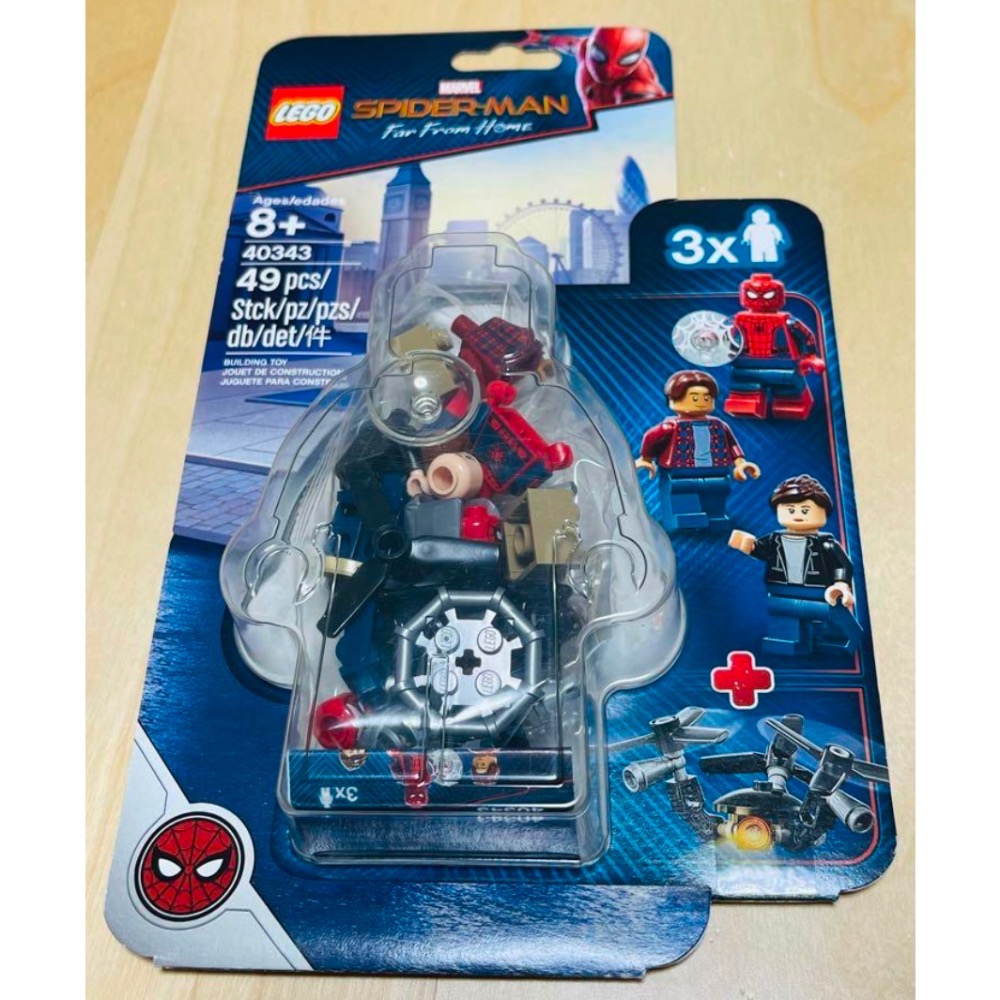 【絕版品】 LEGO 40343 離家日 蜘蛛人 吊卡 全新未拆封 - 小飛機LEGO - iOPEN Mall