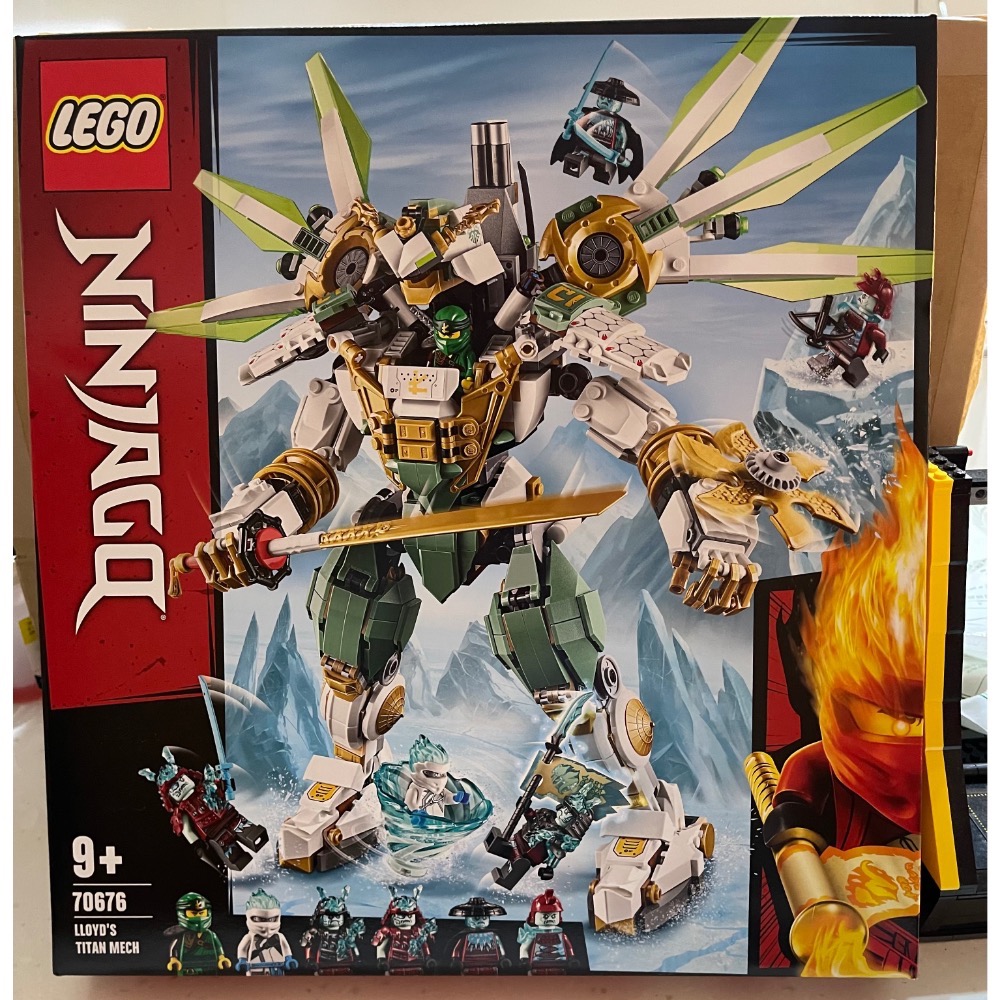 【絕版品】 LEGO 70676 勞埃德的鈦機械人 全新未拆封 旋風忍者系列 - 小飛機LEGO - iOPEN Mall