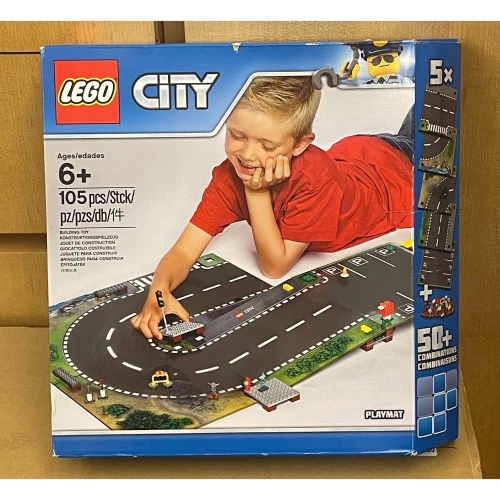 【絕版品】 LEGO 853656 City Playmat 城市底版 二手近新 城市系列 - 小飛機LEGO - iOPEN Mall