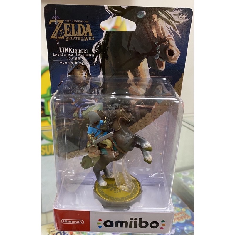 任天堂 AMIIBO SWITCH 薩爾達傳說 林克 騎乘 LINK RIDER 荒野之息 曠野之息[士林遊戲頻道] - 遊戲頻道