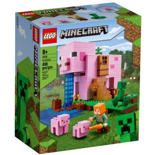 （bear)全新現貨 樂高 Lego 21170 Minecraft 豬小屋 小豬屋 - 熊的小舖 - iOPEN Mall
