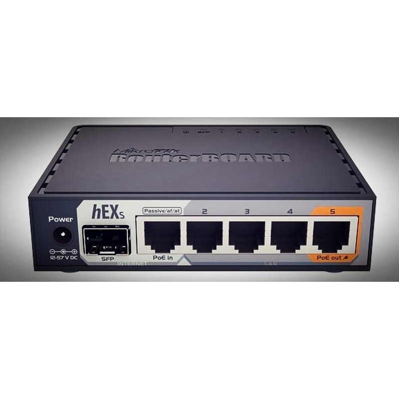 【RouterOS專業賣家】台灣公司貨 MikroTik RB760iGS hEX S高性能路由器. - MikroTik 台灣代理 ...