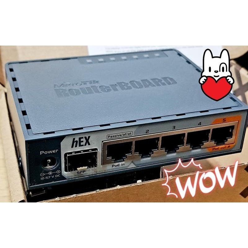 【RouterOS專業賣家】台灣公司貨 MikroTik RB760iGS hEX S高性能路由器. - MikroTik 台灣代理 ...
