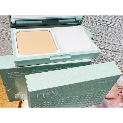 《現貨》TKlab KIREI 柔光 清透養膚 粉餅-02自然色 鍾明軒代言 台灣製 - 德賢的象窩兒