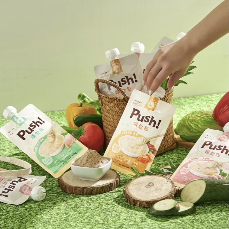 🐶GuoShi寵物🐱 Push! 噗滋包 主食肉泥 強護活力補給雞 365營養滿分 活力 貓主食肉泥 - GuoShi 寵物世界 - iOPEN Mall