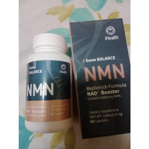 美國🇺🇸正品60顆入每顆200毫克含量NMN iHealth美國原進口愛健康有效期限2025.08 - 小慧的店