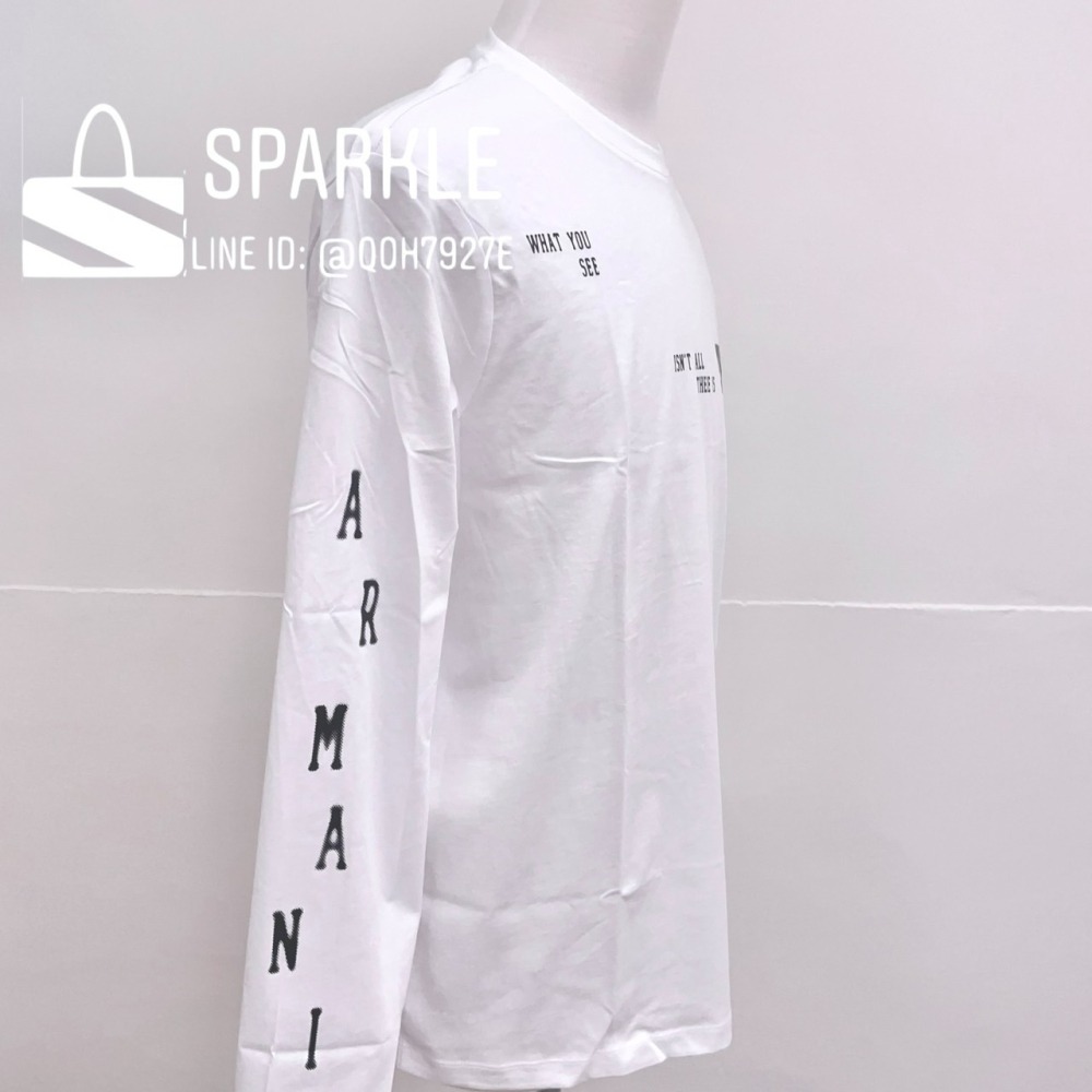 Sparkle歐美精品 Armani Exchange AX 品牌字母長袖T恤上衣 薄長袖 長T 現貨真品 - Sparkle歐美精品服飾