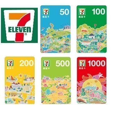 7-11商品卡全台通用 統一超商商品卡 無使用期限 7-11禮卷 711商品卡 - 福幫幫大商城