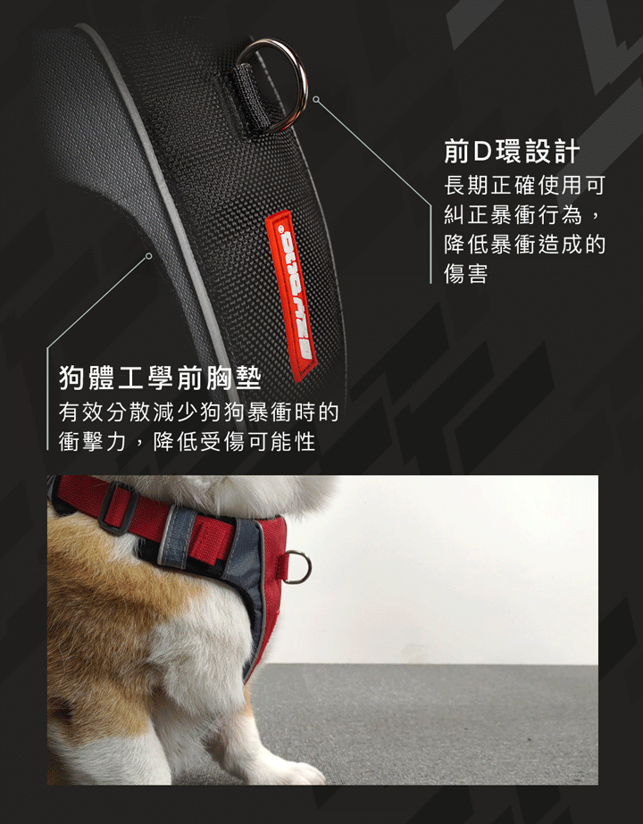 【澳洲EZYDOG】X減壓胸背帶｜不傷氣管｜不易掙脫 胸背帶 狗胸背帶 寵物胸背帶 - 毛語嚴選 - iOPEN Mall