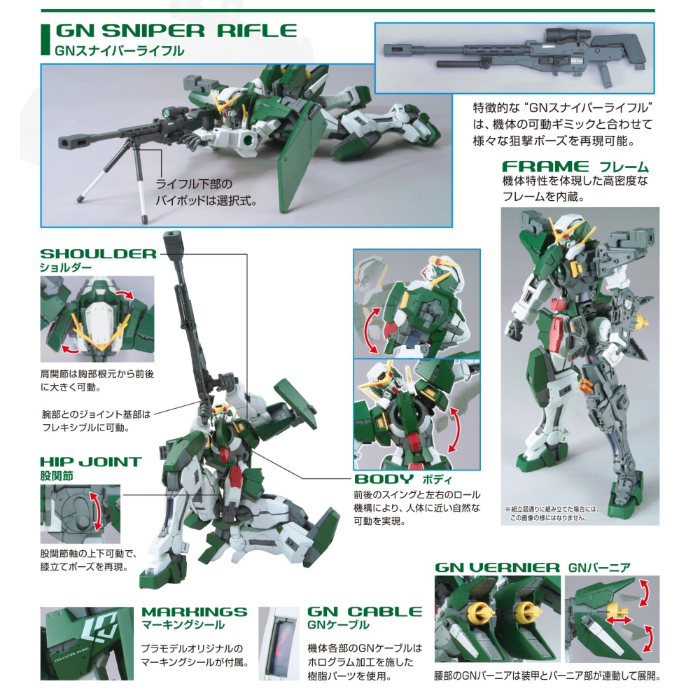 萬代 鋼彈OO MG 1/100 力天使 Dynames 洛克昂 GN-002 天上人 第三世代 - Nextab151-鋼彈倉庫 - iOPEN Mall