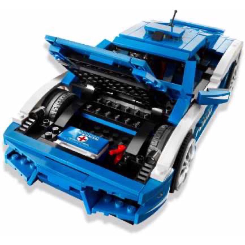 (已絕版)(台樂貨)LEGO 樂高 8214 藍寶堅尼 Gallardo Lp 560-4 Polizia【現貨】 - 麥麥賣玩具 ...