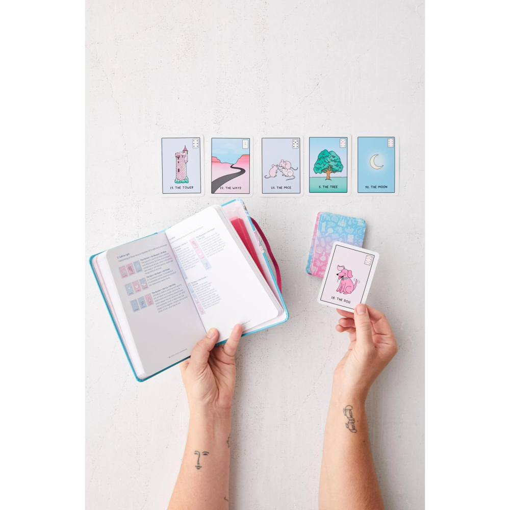 【預馨緣塔羅鋪】現貨正版小可愛雷諾曼卡Cute Little Lenormand(內含牌卡36張) - 【預馨緣塔羅鋪】 - iOPEN Mall