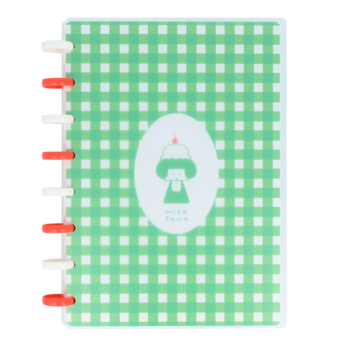 MIZUTAMA x SUNSTAR A5環型活頁筆記本 - 貪心日貨文具雜貨專賣店 - iOPEN Mall