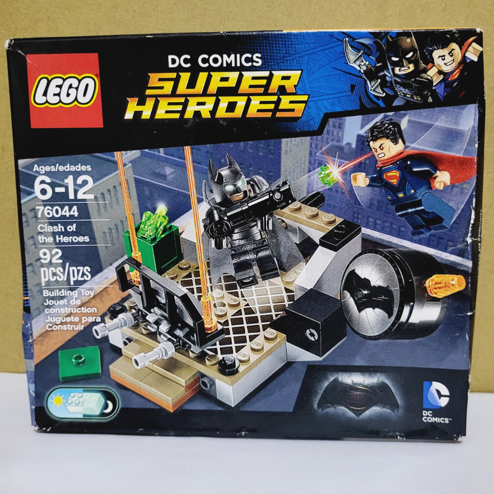樂高 76044 超級英雄蝙蝠俠對超人(有盒損) - 快樂買樂高 - iOPEN Mall