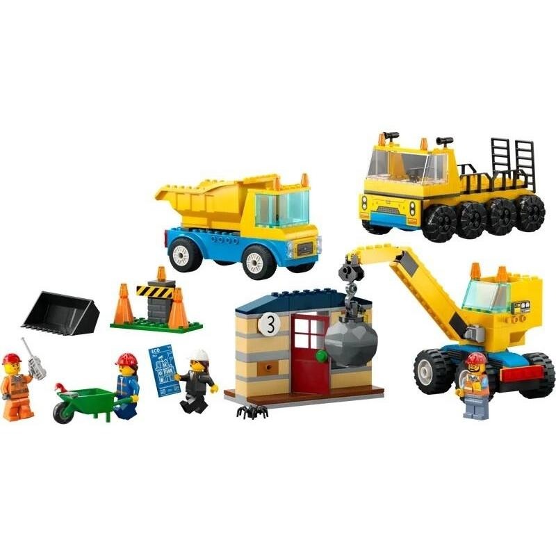 RUBY LEGO 樂高 60391 工程卡車和拆除起重機 CITY 城市系列 - 享頑玩具 - iOPEN Mall