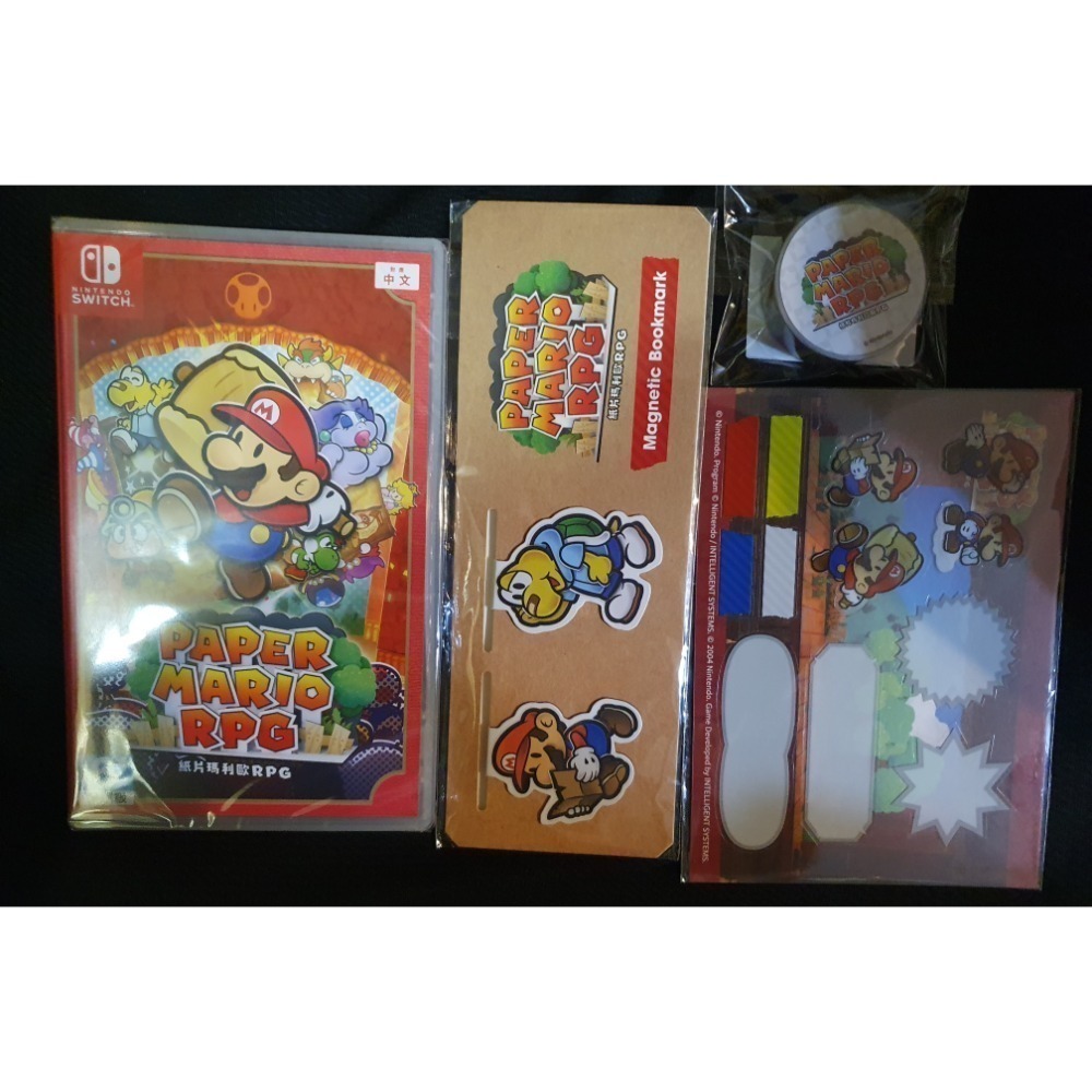 全新 NS Switch 紙片瑪利歐 RPG 中文版 含隨機一個特典 台灣公司貨 現貨 - @@ - iOPEN Mall